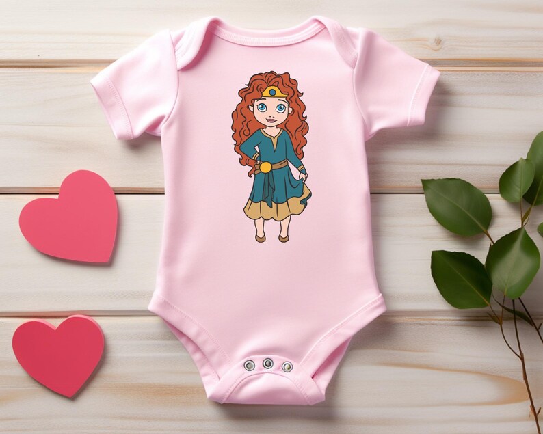 Brave Little Princess – Merida Toddler Baby Romper - Etsy