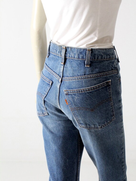 1970s Levis 646 jeans, vintage Levis flare leg, 28 x … - Gem