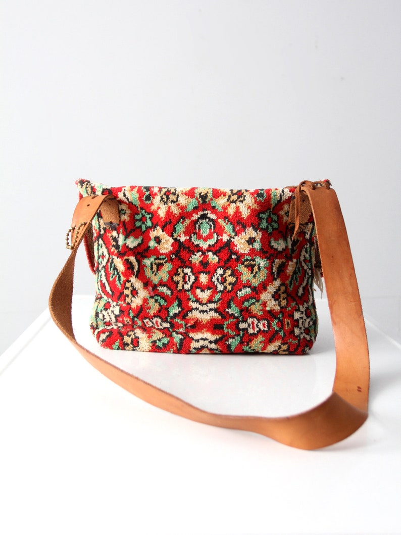 Vintage Carpet Bag - Etsy