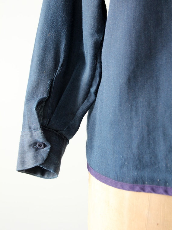 vintage 1950s utility work shirt - Gem