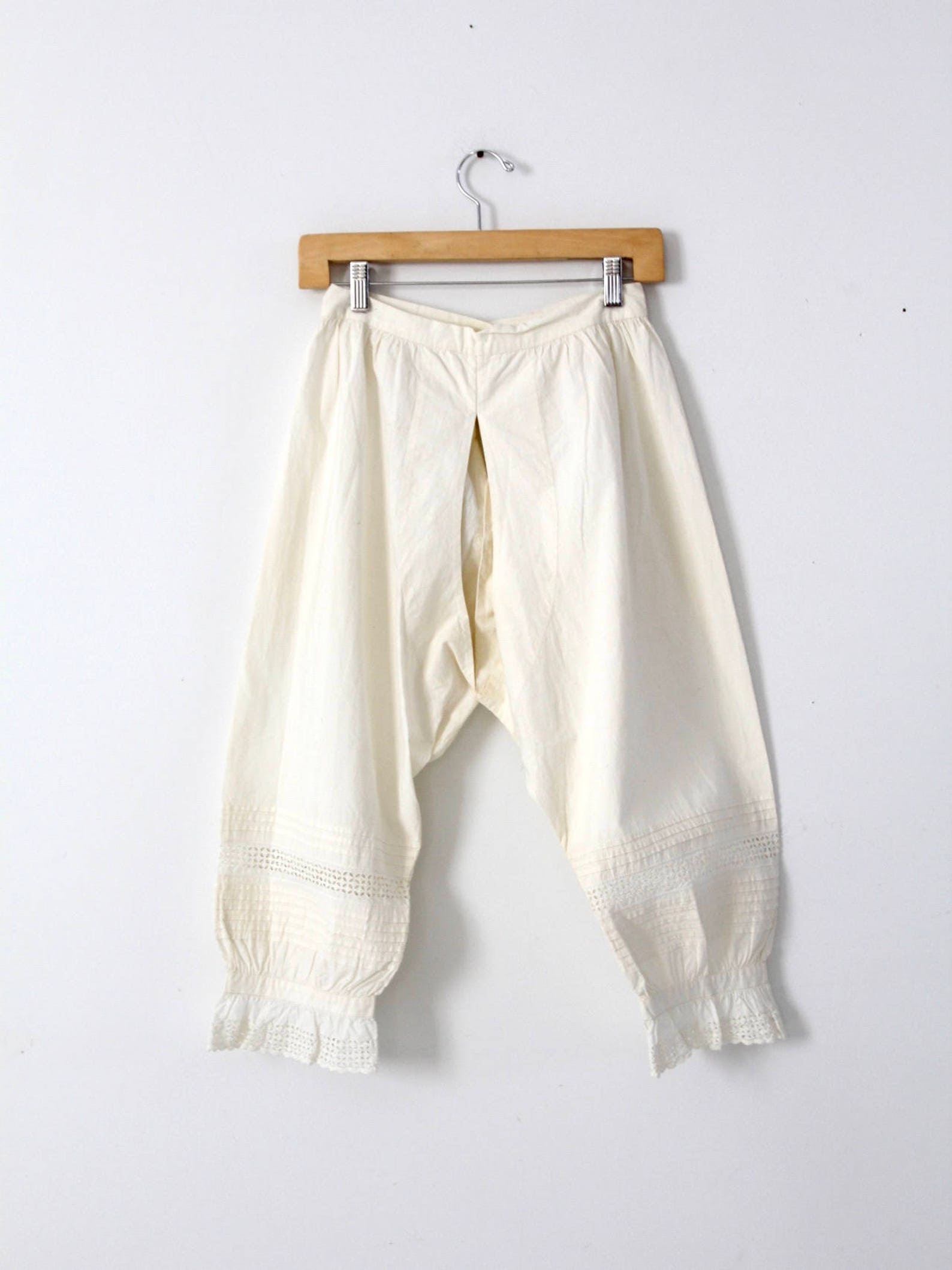Antique Split Leg Bloomers, Open Crotch Pantaloons - Etsy
