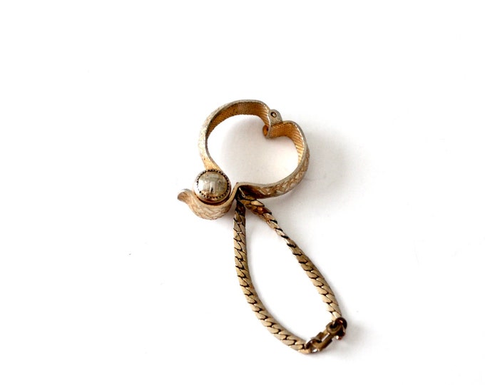 Vintage Scarf Clip, 1950s Glove Clip With Purse Chain - Etsy