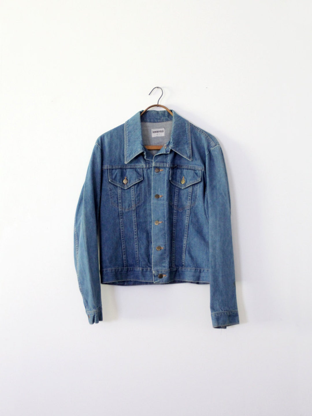 1970s Sedgefield Denim Jacket, Vintage Jean Jacket - Etsy