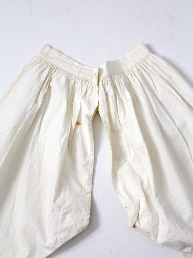 Antique Split Leg Bloomers, Open Crotch Pantaloons - Etsy