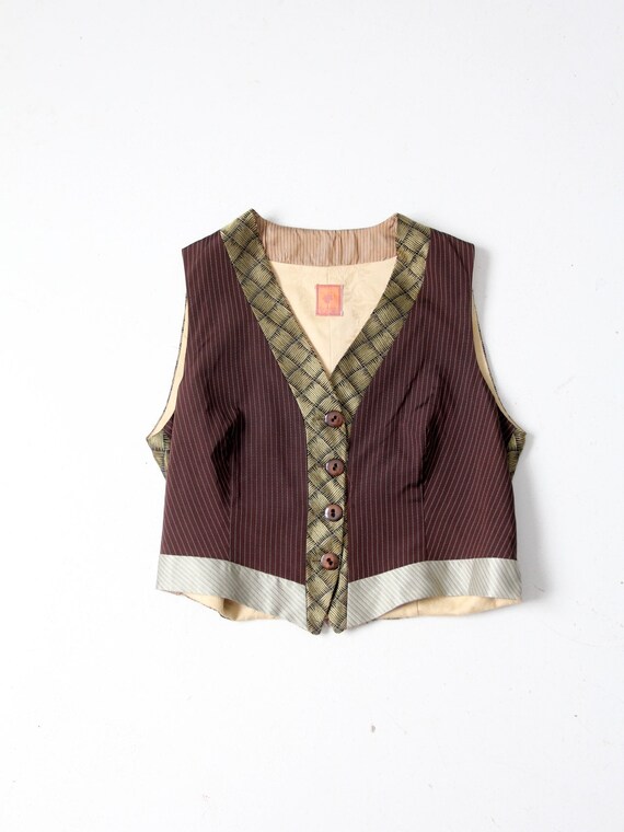 vintage italian vest - Gem