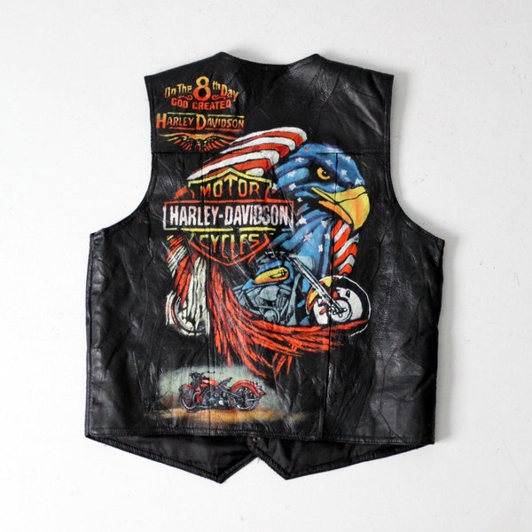 Custom Harley Davidson Vest - Etsy