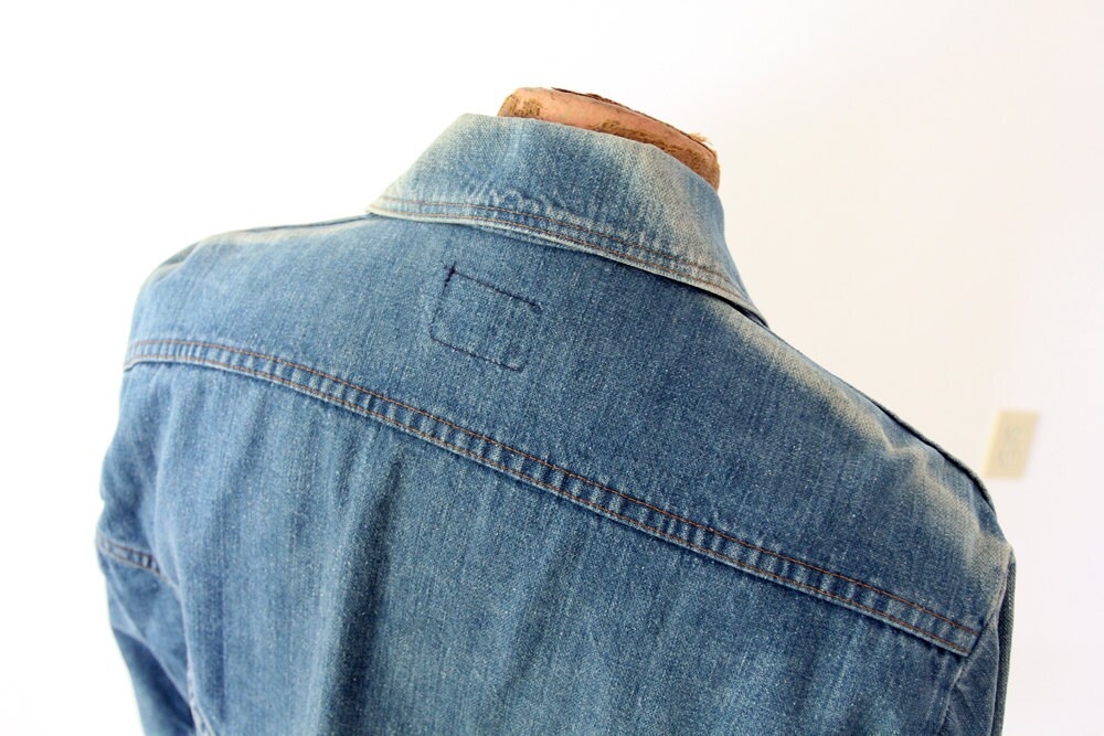 1970s Sedgefield Denim Jacket, Vintage Jean Jacket - Etsy