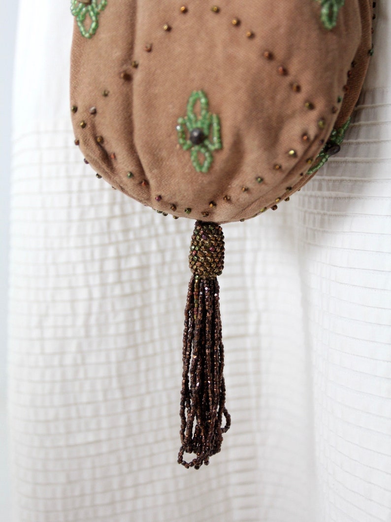 Antique Beaded Reticule Evening Bag - Etsy