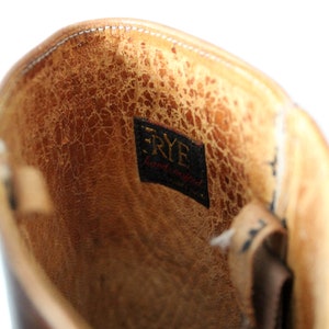 Vintage Frye Black Label Motorcycle Boots - Etsy