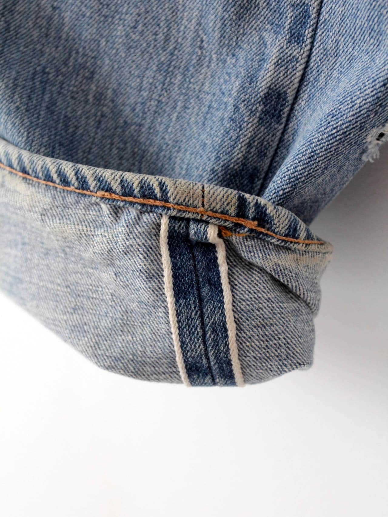 Vintage Levis 501 Selvedge Jeans, Red Line Single Stitch Vintage Levis 501 Selvedge Jeans, Red Line Single Stitch