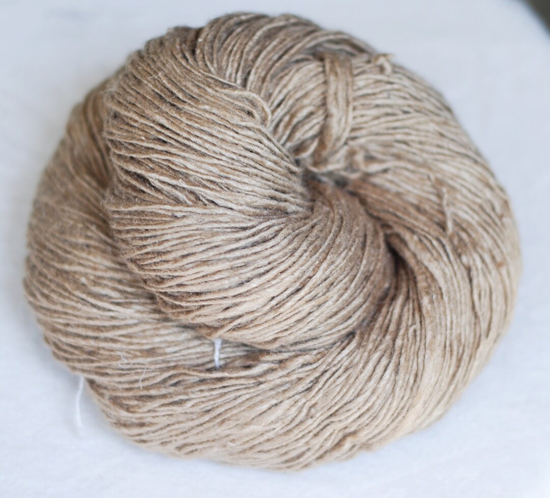 Handspun Golden Muga Silk, Natural Color, DK Weight, 270-300 Yards - Etsy
