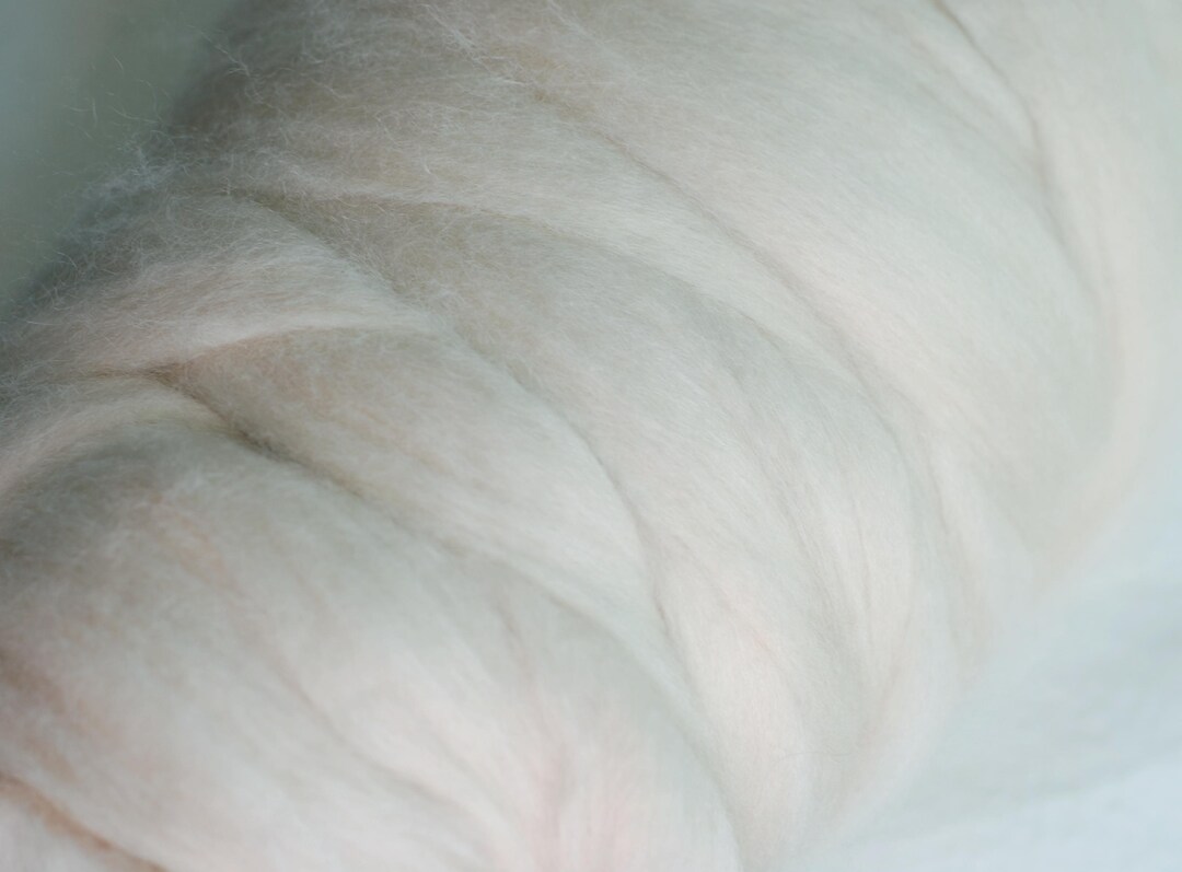 Cashmere Tops, Natural Beige, Cream, Fiber for Spinning, Felting, 1 Oz ...