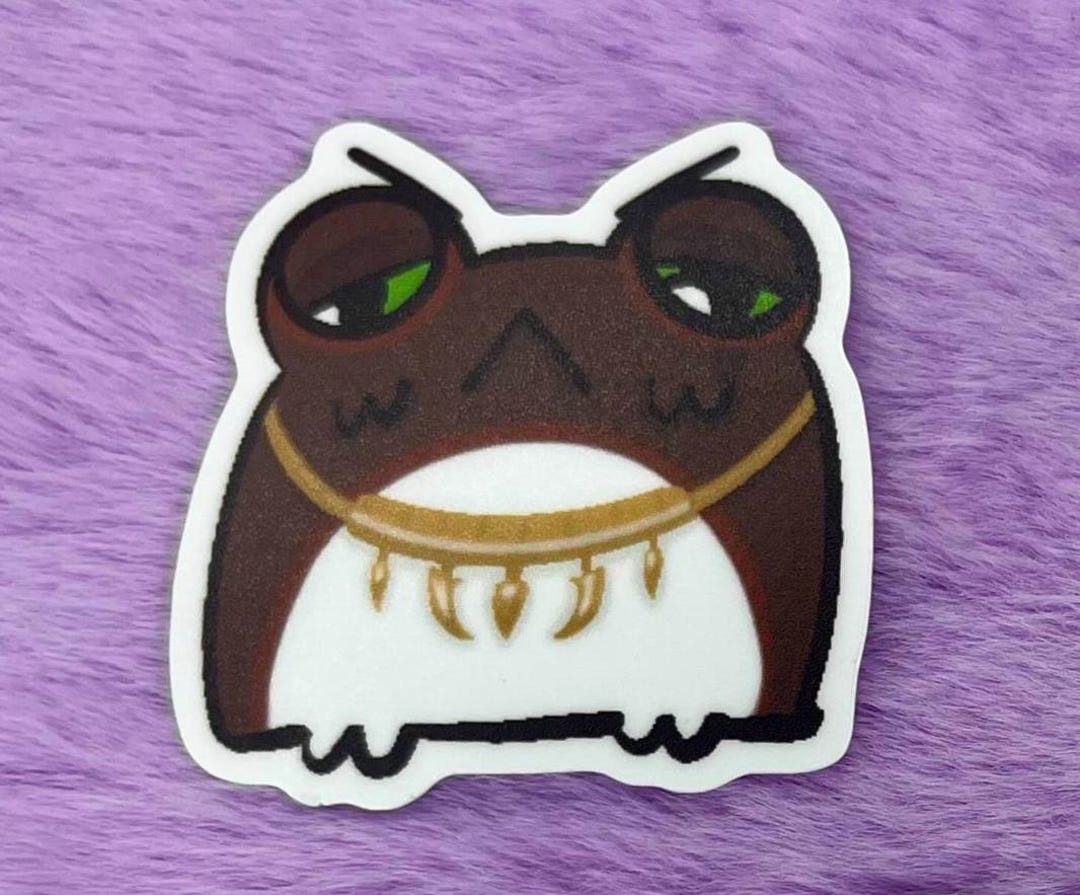 Savanaclaw Twisted Wonderland Frog Stickers (leona Kingscholar) - Etsy
