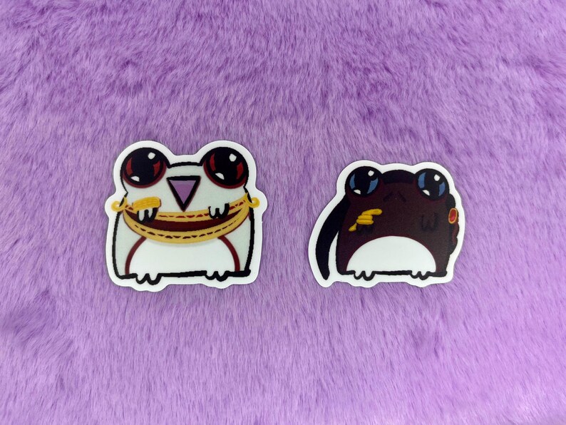 Scarabia Twisted Wonderland Frog Stickers (jamil Viper) - Etsy