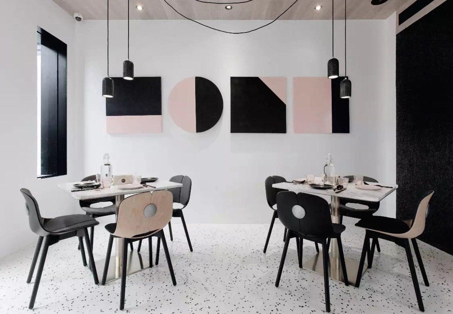 Concrete Pendant Light – Modern Cylinder Hanging Lamp – Industrial ...