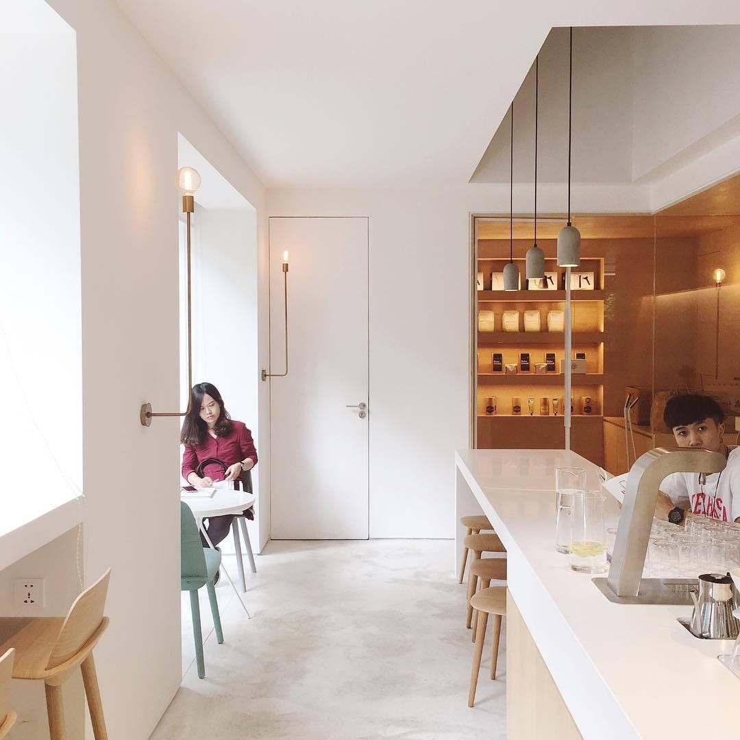 Concrete Pendant Light – Modern Cylinder Hanging Lamp – Industrial ...
