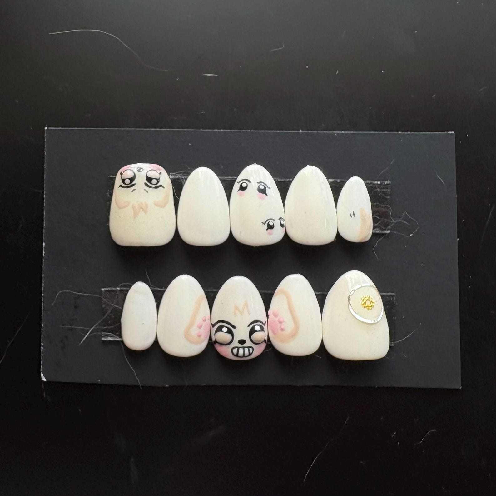 ATEEZ Aniteez Kpop Character Press-on Acrylic Nails - Etsy