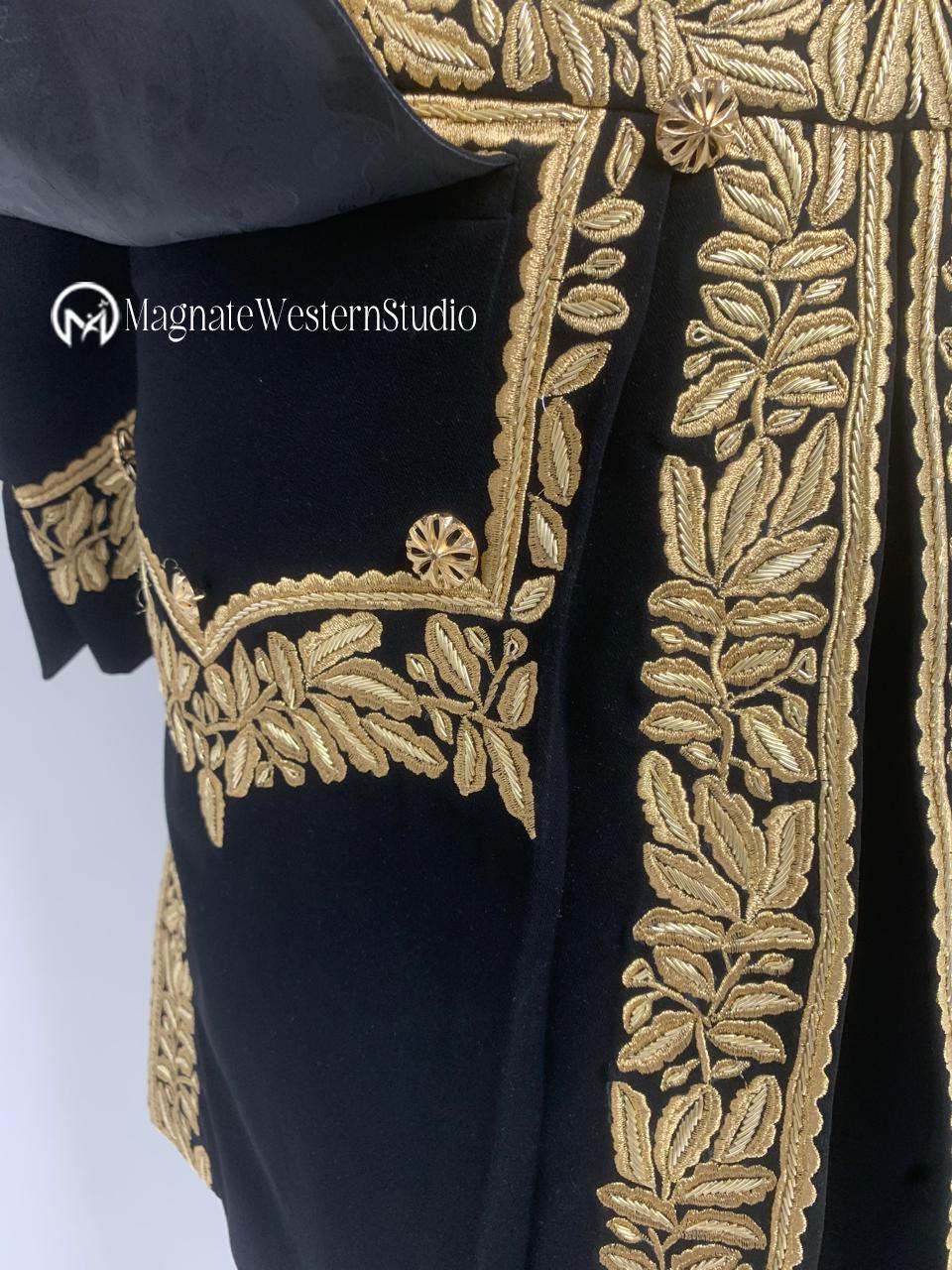 Men Customized French Diplomatic Uniform Jacket Antique Embroidered ...