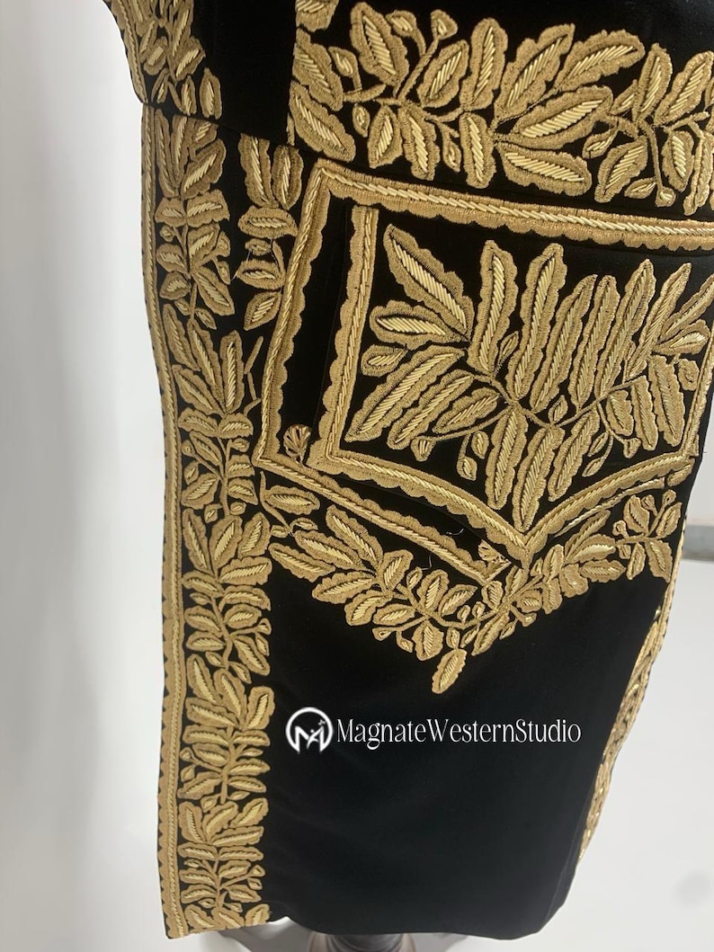 Men Customized French Diplomatic Uniform Jacket Antique Embroidered ...