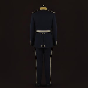 Royal Ceremonial Military Dress Uniform | Navy Parade Formal Suit With ...