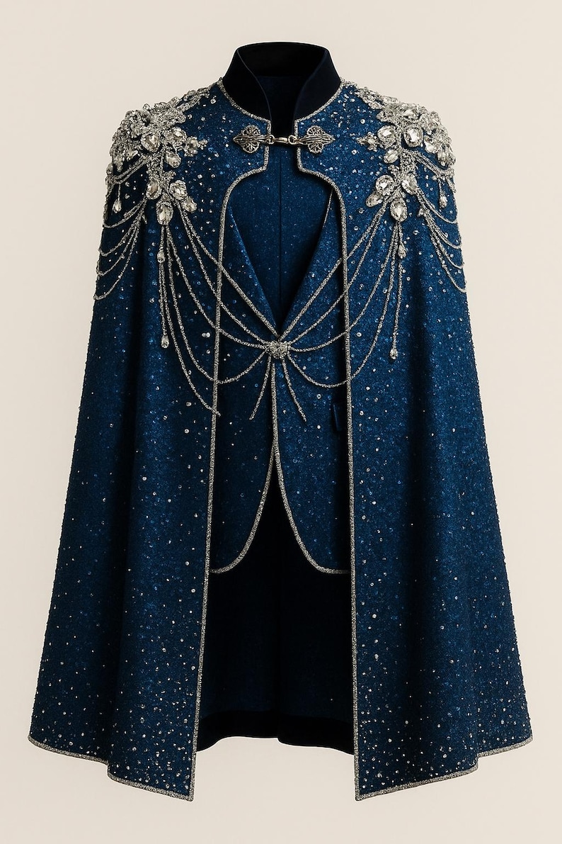 Luxury Cape for Suits – Royal, Classy, Formal and Cosplay Cloak for Men ...