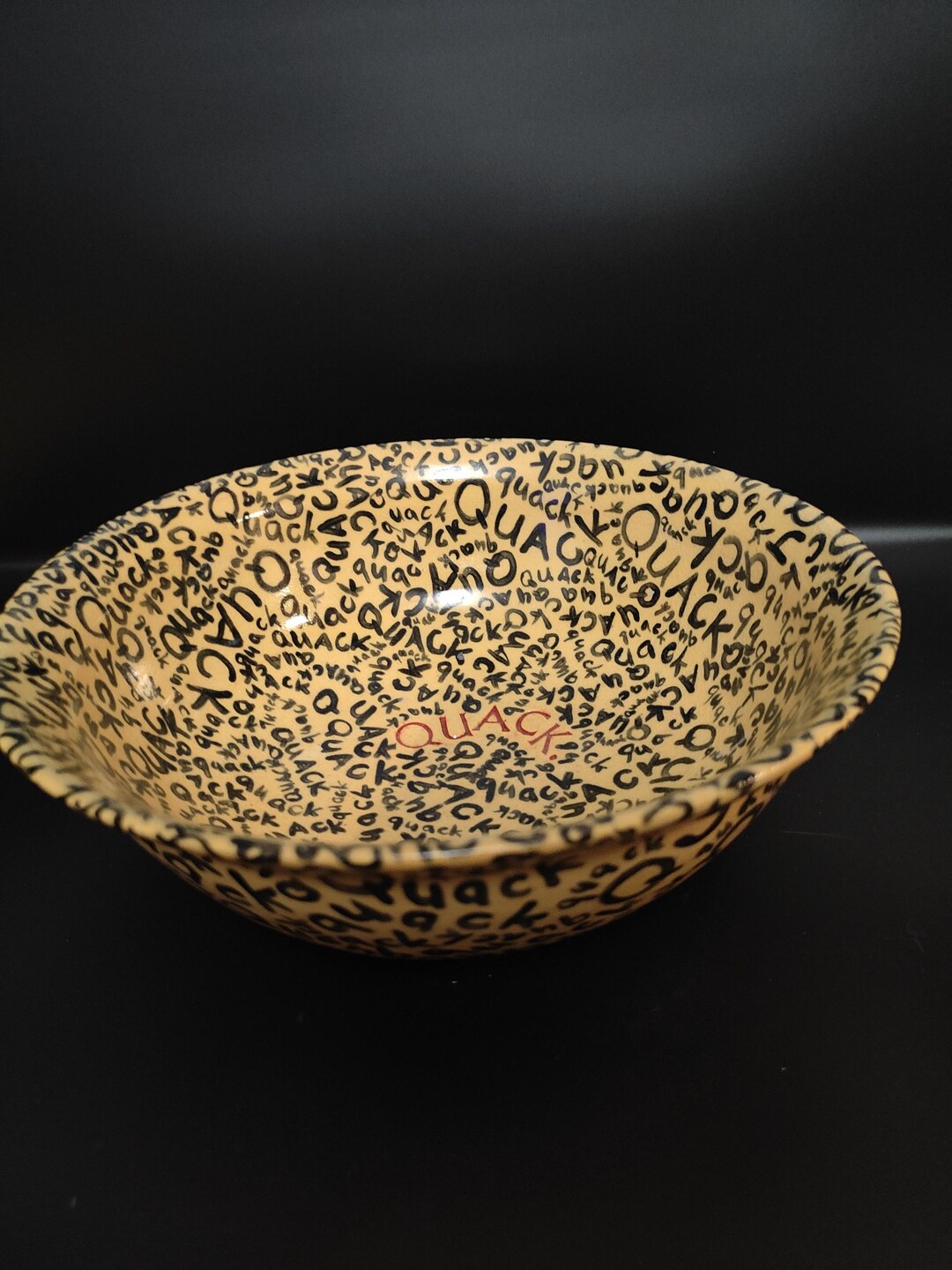 Quack! Large Ceramic Bowl for Duck Enthusiasts! - Etsy