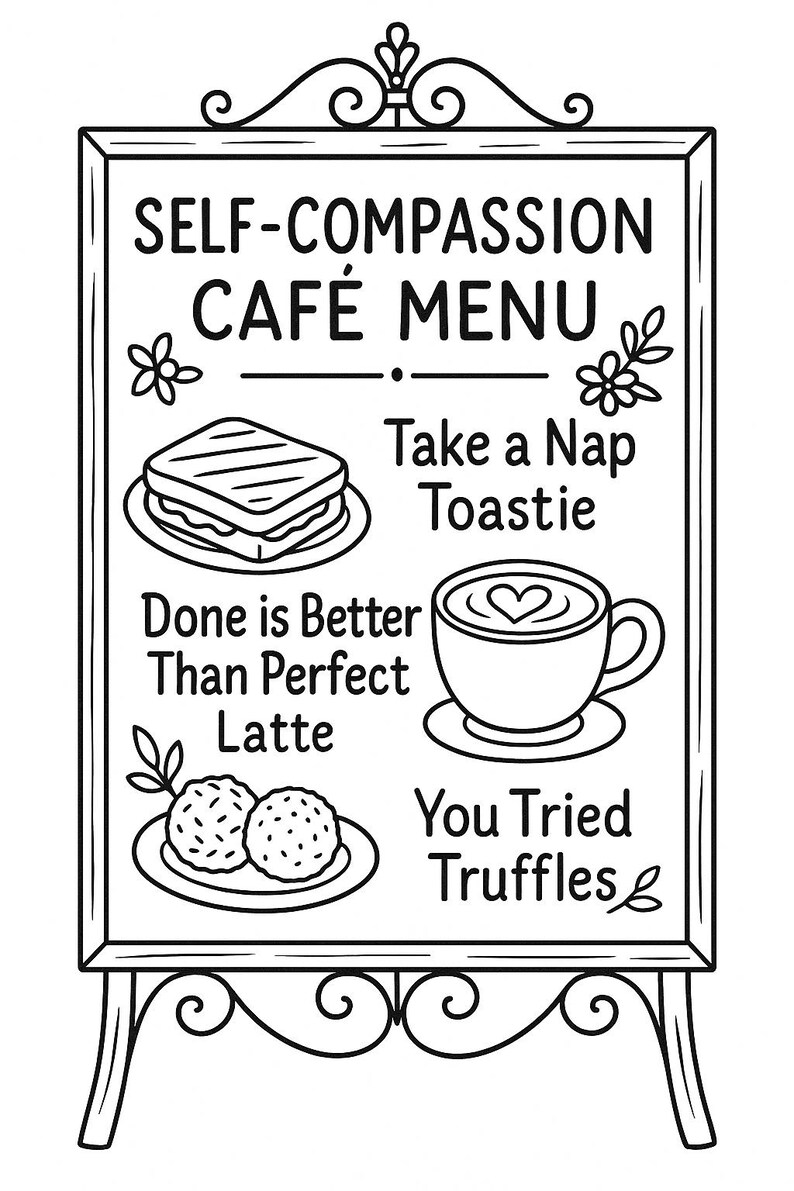 ADHD Colouring Book Printable – 20-page Digital Download for Adults ...