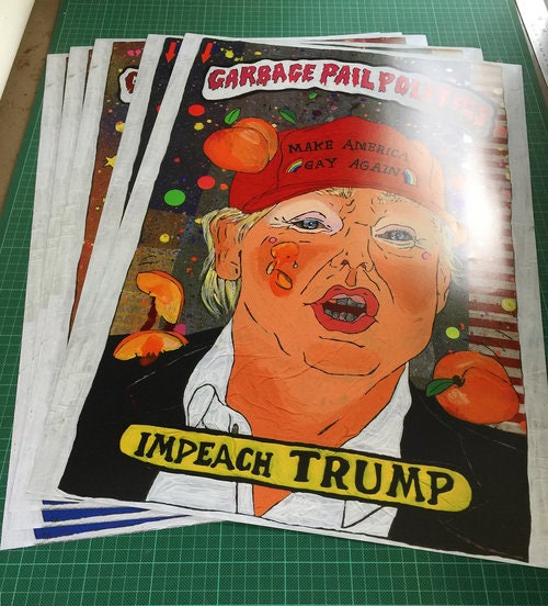 A2 Poster - Impeach Trump - Etsy