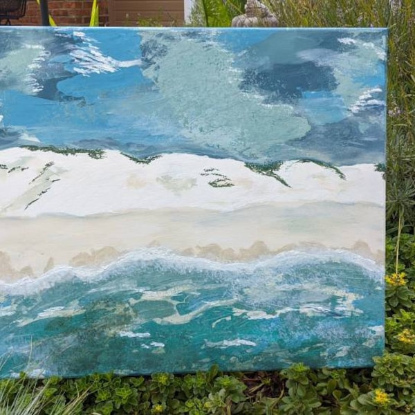 Teal and Sand - Etsy