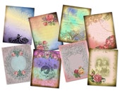Items similar to Printable Paper - Backgrounds - 8.5 x 11 on Etsy