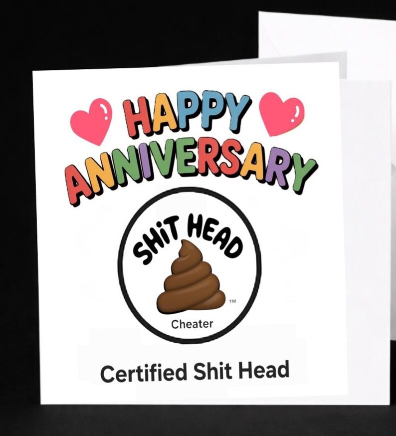 Happy Anniversary Cheater - Etsy