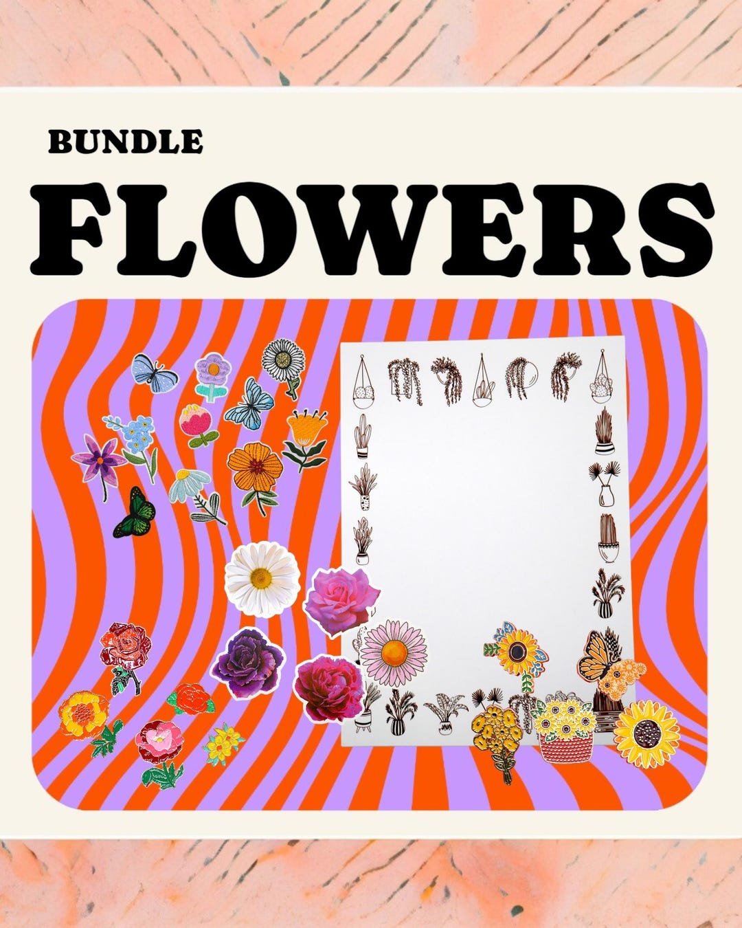 Flower Power Plant Bundle Gift Set (30 Value!) - Etsy