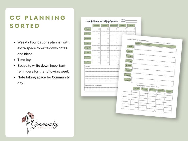 Classical Conversations Mom Homeschool Planner 2026-2027, Foundations ...