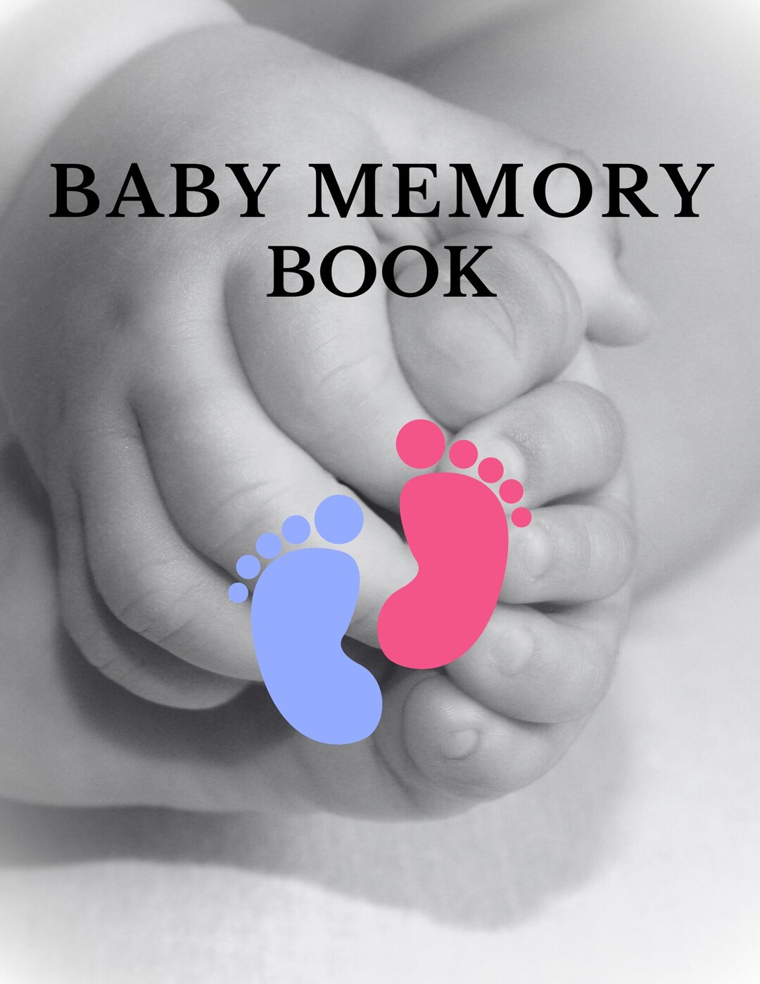 Printable Baby Memory Book | A4 Minimalist PDF | Download | Digital ...