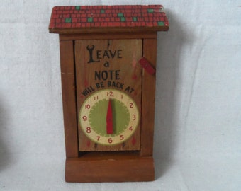 Wooden Clock Box | Etsy