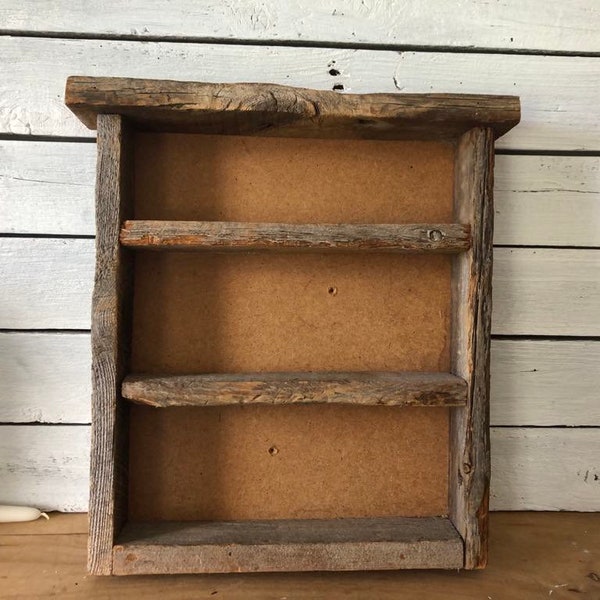 Barn Board Shelf - Etsy