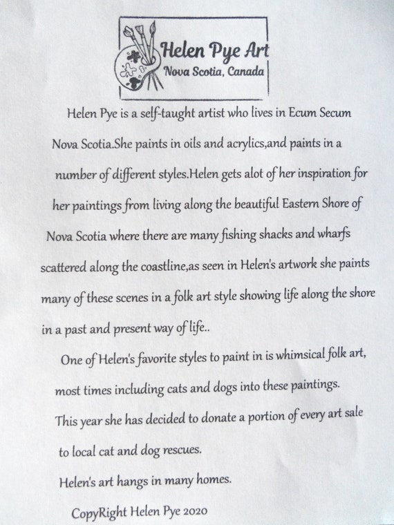 Original painting Flower painting Floral painting Whimsical Folk art ...