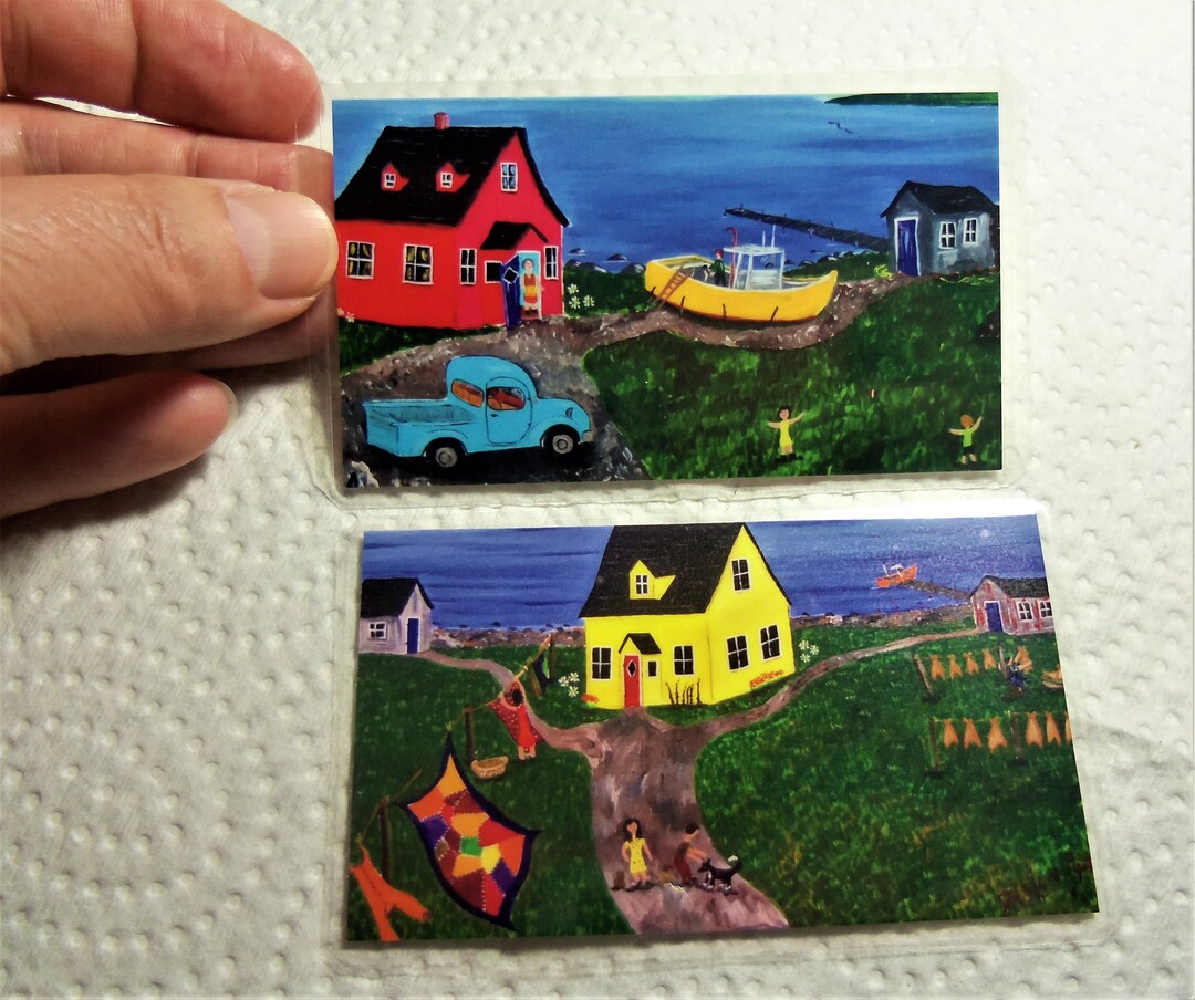 Set of 2 Artists Magnets Nova Scotia Magnets Laminated Artist - Etsy