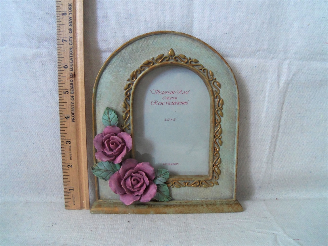 Beautiful picture frame Victorian Rose collection picture | Etsy