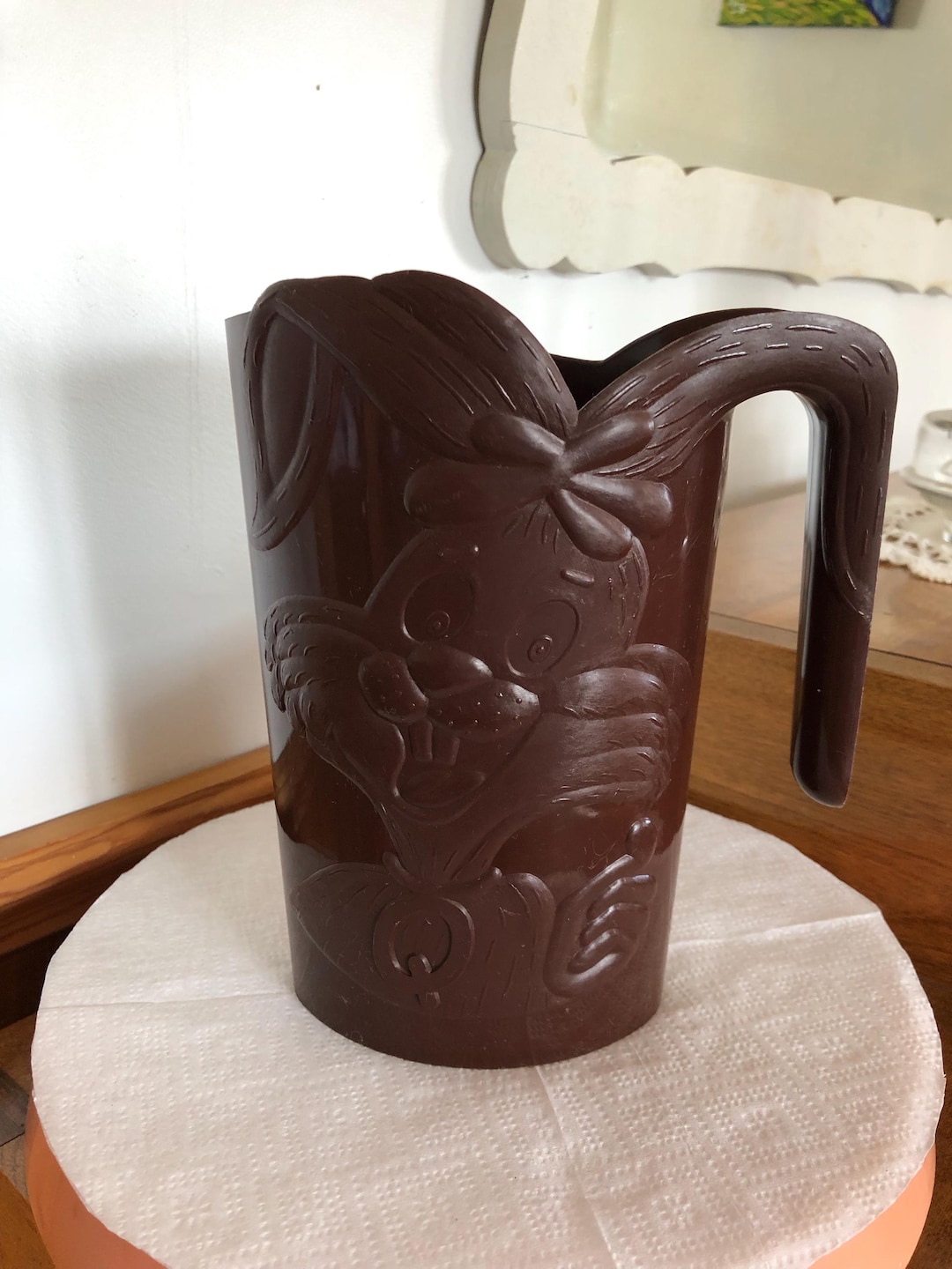 Nestle Quik Jug Milk Pitcher - Nestlé Milk Jug - Nesquik Bunny Canadian ...