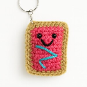 Poptart Crochet Keychain - Etsy