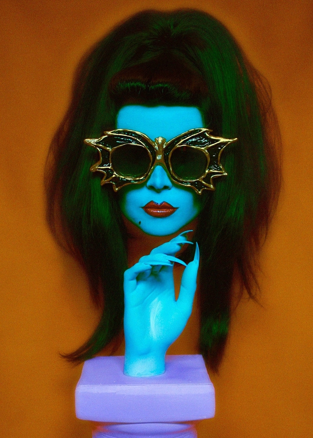 Vampira Bat Sunglasses - Etsy