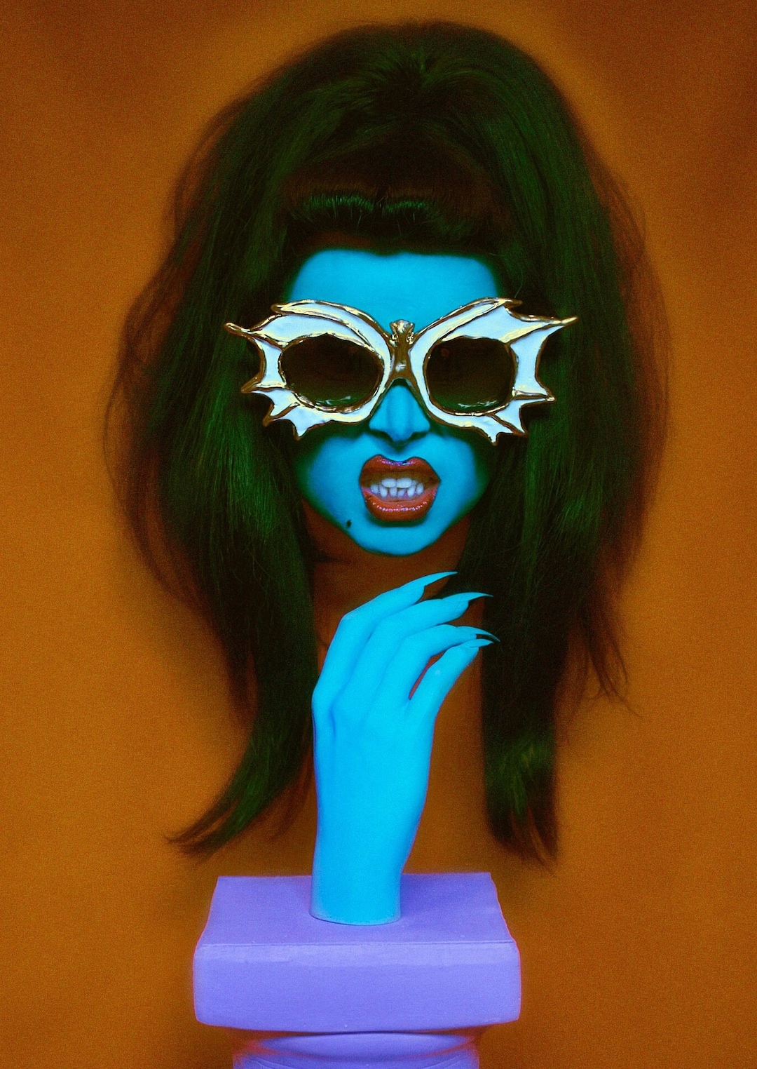 Vampira Bat Sunglasses - Etsy