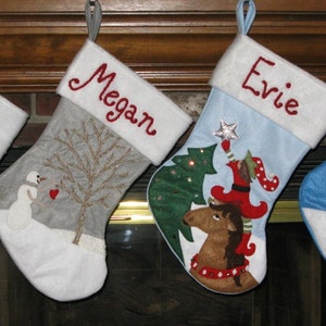 Monkey Christmas Stocking--"cheeky Monkey" - Etsy