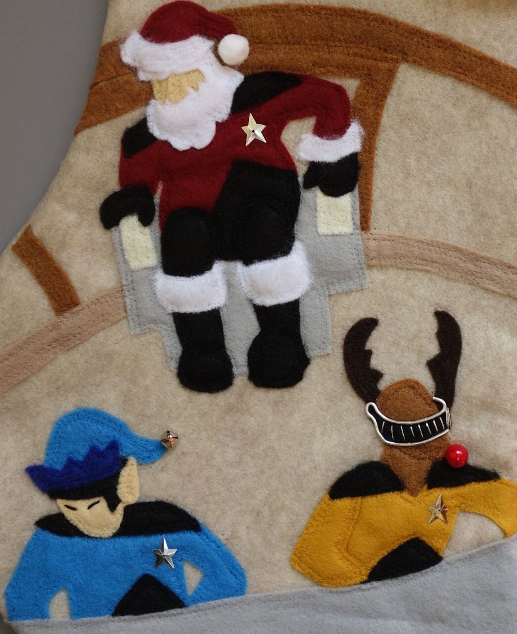 Sci Fi Christmas Stocking Geek Christmassanta's - Etsy