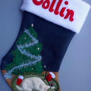 Personalized Dog Stocking for Dog Lover or Beloved - Etsy