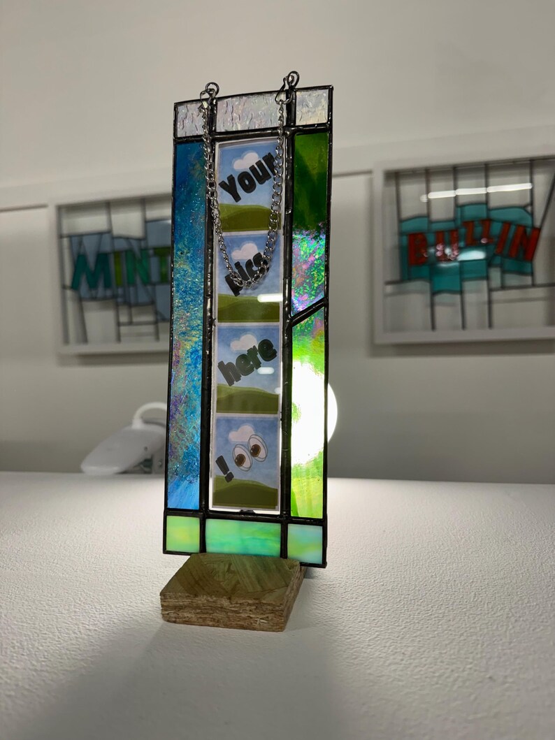 Handmade Stained Glass Photo Frame - Handcrafted Design Inc NEW Photo ...