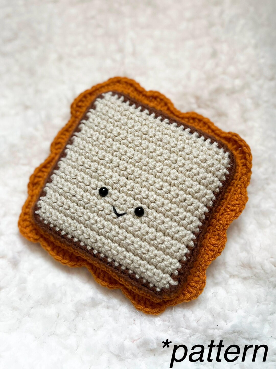 Crochet Grilled Cheese Pattern, Kawaii, Amigurumi, Sandwich, Plushie ...