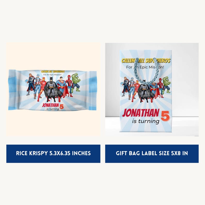 Editable Superheros Mega Birthday Bundle| Avengers Mega Bundle ...