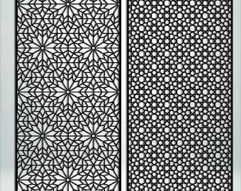 Panel Screen Svg, Decorative Panels, Geometric Pattern Svg, Panel Wall ...